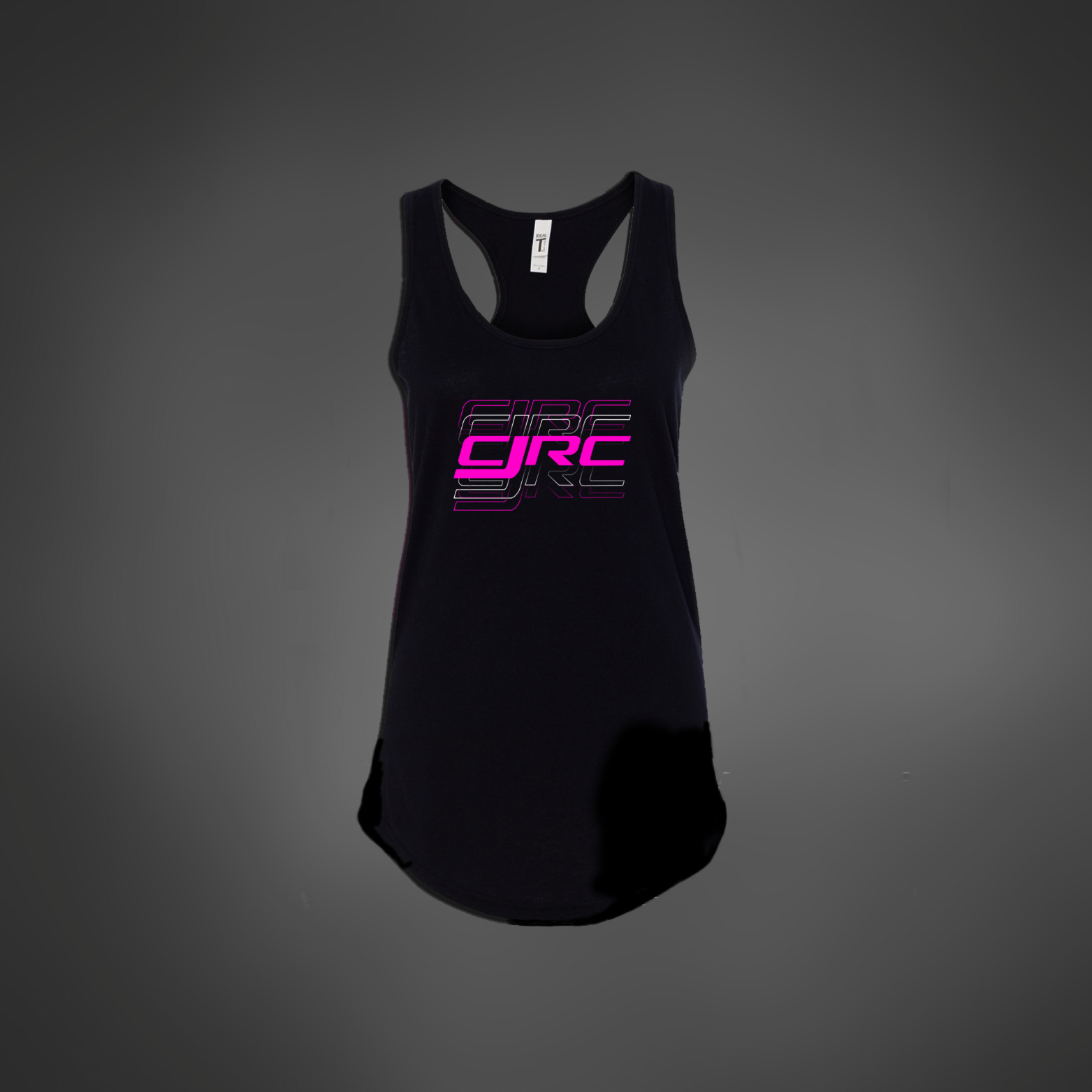 CJRC Ladies Pink Logo Tank Top – CJ Race Cars