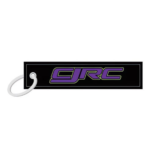 CJRC Purple Logo Key Chain Tag – CJ Race Cars
